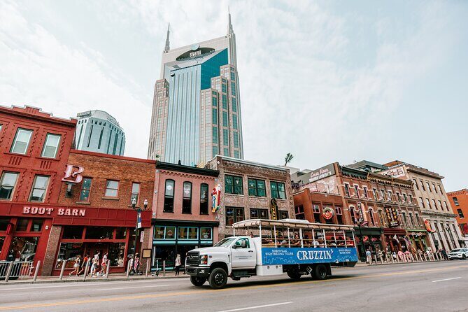 Cruzzin' Nashville Narrated Sightseeing Tour by Open-Air Vehicle - What to Expect from the Nashville Cruzzin Experience