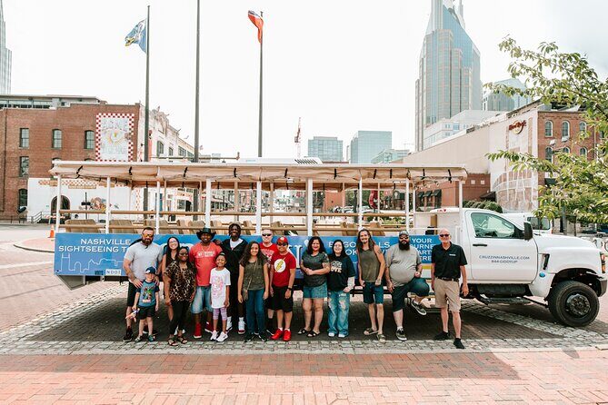 Cruzzin' Nashville Narrated Sightseeing Tour by Open-Air Vehicle - Authentic Perspectives from Travelers
