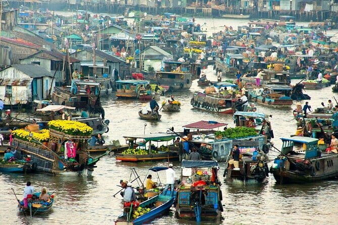 CU CHI TUNNELS AND MEKONG DELTA  CAI RANG FLOATING MARKET 2 days trip - Authentic Experiences and Travel Value