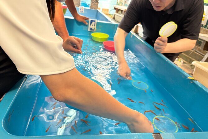 Cultural Experience and Local Sake Lunch in Koriyama Nara - Festival Culture: Goldfish Scooping