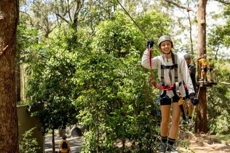 Currumbin Wildlife Sanctuary & TreeTop Challenge Combo - Authentic Feedback from Visitors