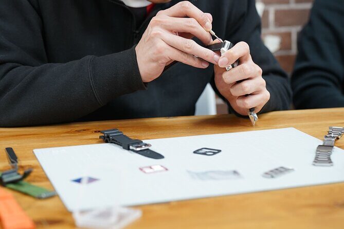 Custom CASIO Watch Workshop in Tokyo - An Overview of the Workshop Experience