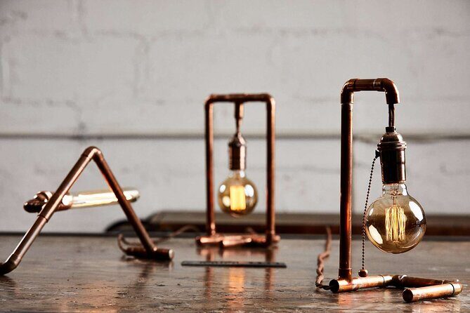 Custom Copper Lamp Making Class - Brooklyn, New York - The Value and Why It’s Worth It
