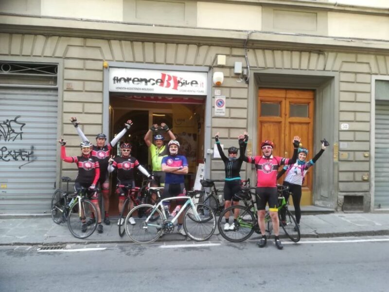 Cycling in Tuscany is TOP experience 1 day race bike rental - Key Points