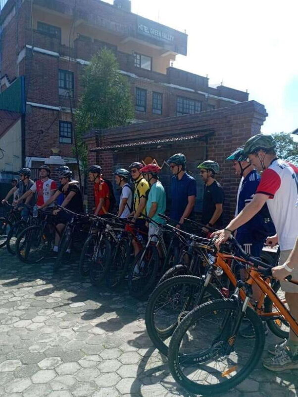 Cycling Kathmandu 1 day Ride back roads to Kathmandu. - An Introduction to the Experience