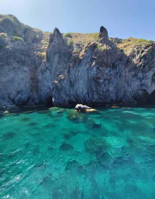 Da Lipari: Tour in Barca Panarea & Stromboli PICCOLO GRUPPO - The Itinerary: From Lipari to Panarea and Stromboli