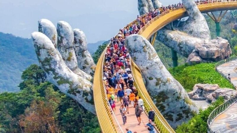 Da Nang: Ba Na Hills - Golden Bridge Day Tour - Buffer Lunch - Exploring Le Jardin Damour and Linh Ung Pagoda
