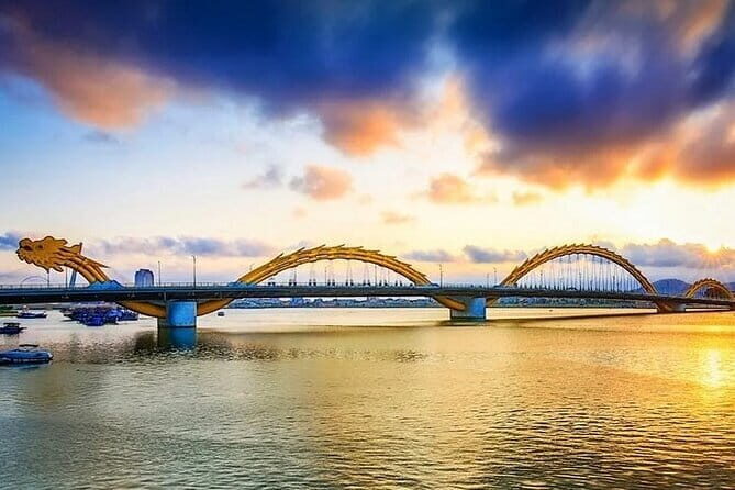 Da Nang city: Marble Mountains-Lady Buddha -Dragon/ Love Bridges - Key Points