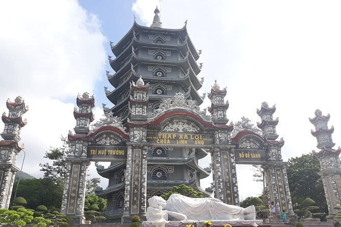Da Nang city: Marble Mountains-Lady Buddha -Dragon/ Love Bridges - The Lady Buddha: Vietnam’s Tallest Buddha and the Serenity of Linh Ung Pagoda