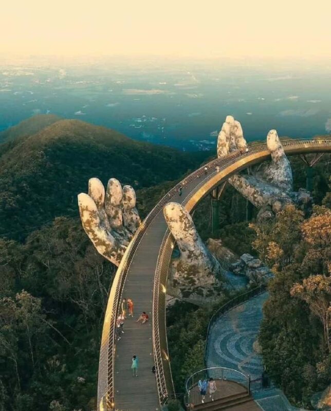 Da Nang: Golden Bridge, Lady Buddha,Marble Mt & Am Phu Cave - Key Points