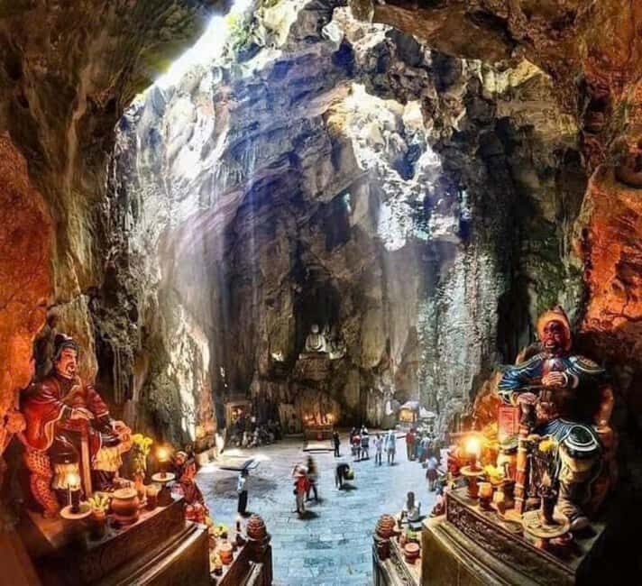 Da Nang: Lady Buddha - Marble Mountain - Am Phu Cave Tour - Key Points