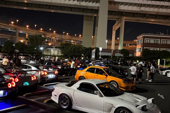 Daikoku PA & Tokyo private Tour by R34/VAN/Maserati/Ferrari - Key Points
