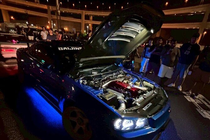 Daikoku PA & Tokyo private Tour by R34/VAN/Maserati/Ferrari - The Vehicle and Guide