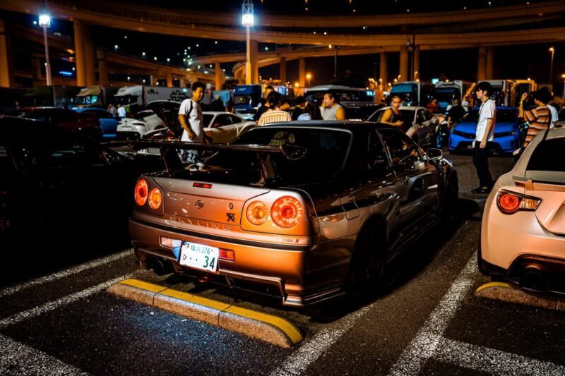 Daikoku & Tokyo Private JDM Tour by 700HP R34 GT-R - Key Points