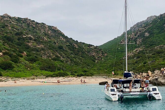 Daily cruise on a sailing catamaran on the La Maddalena archipelago - The Itinerary in Detail