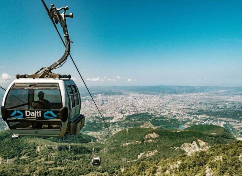 Dajti Cable Car & Tirana walking tour from Durres/Golem - From Coast to City: The Journey Begins