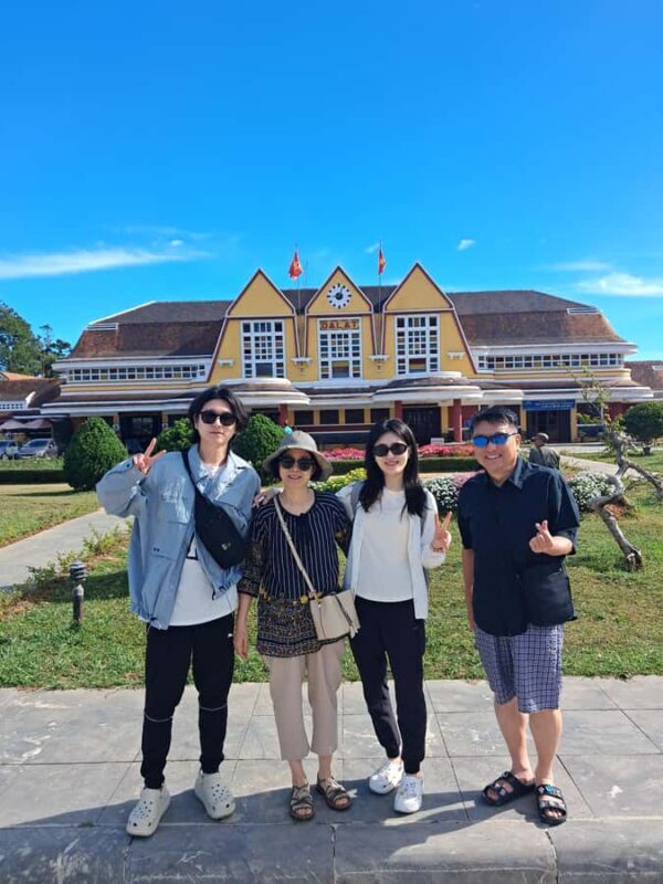 Dalat city tour by private car Combined train trip, Ziplines - Discovering Dalat: A Balanced Day of Sightseeing and Adventure