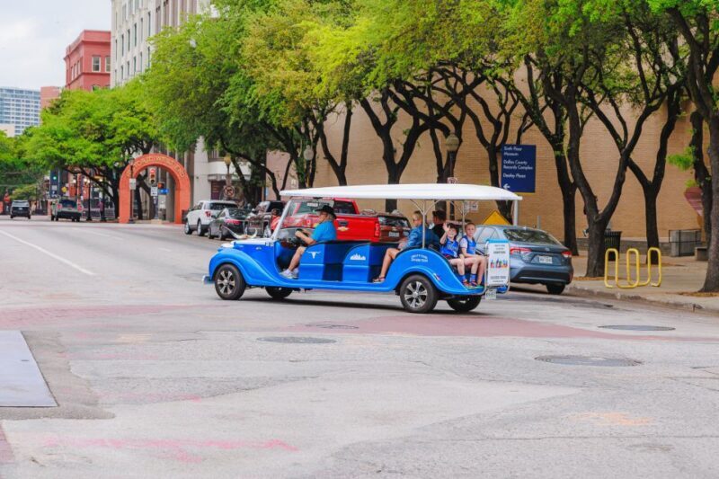 Dallas: 1 or 2-Hour Electric Cruiser Open-Air Tour - A Close Look at the Tour Itinerary