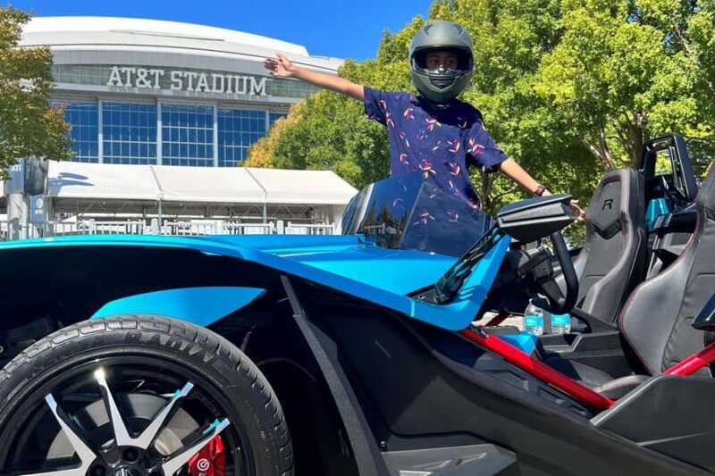 Dallas: Downtown Dallas Slingshot Tour - The Vehicle: Polaris Slingshot