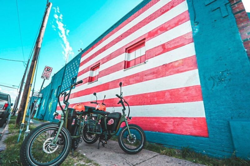 Dallas: Downtown Guided Sunset Electric Bike Tour - Returning to Base