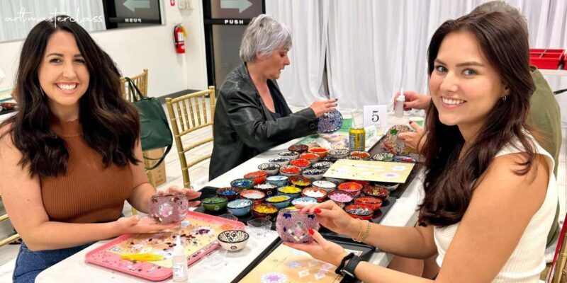 Dallas: Mosaic Lamp Making Workshop - An In-Depth Look at the Mosaic Lamp Making Workshop