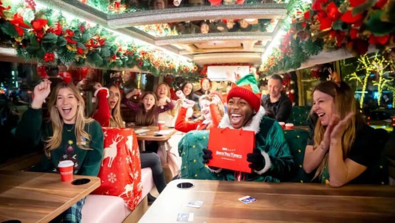 Dallas: North Pole Express Highland Park Bus Tour with Santa - What You Can Expect During the Tour