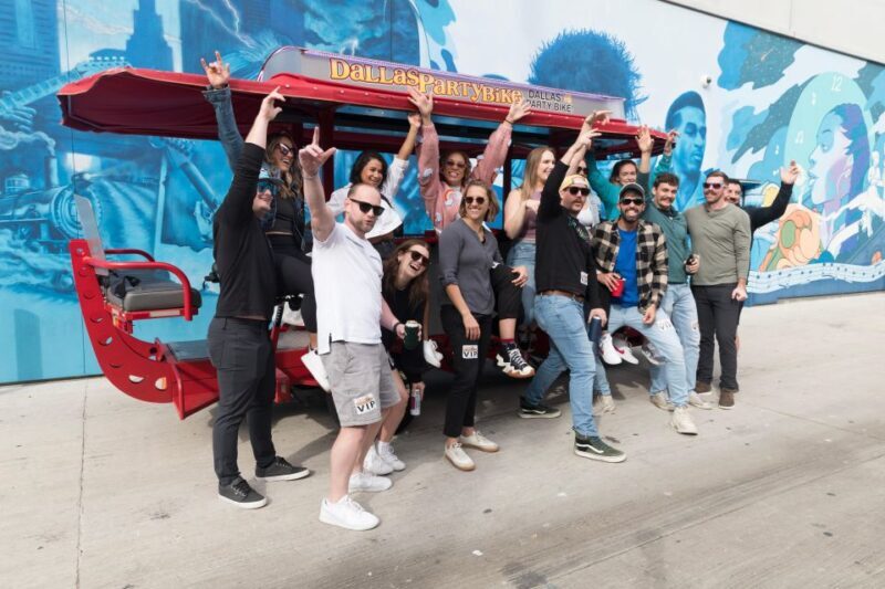 Dallas Party Bike Pub Crawl in Deep Ellum - What You Can Expect Onboard
