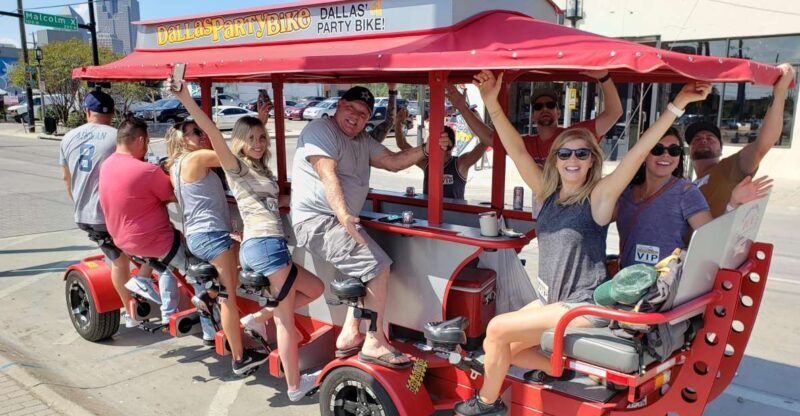 Dallas Party Bike Pub Crawl in Deep Ellum - Who Will Love This Tour?