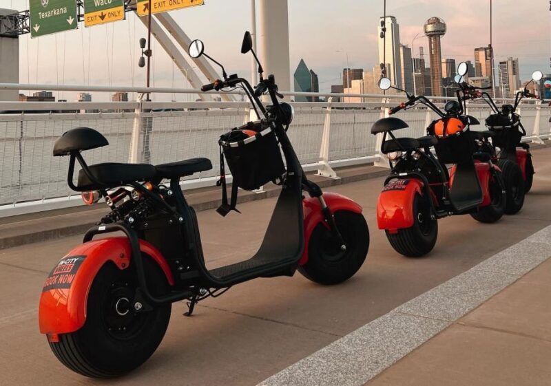 Dallas: Sunset Fat Tire E-Scooter Guided Tour - Frequently Asked Questions