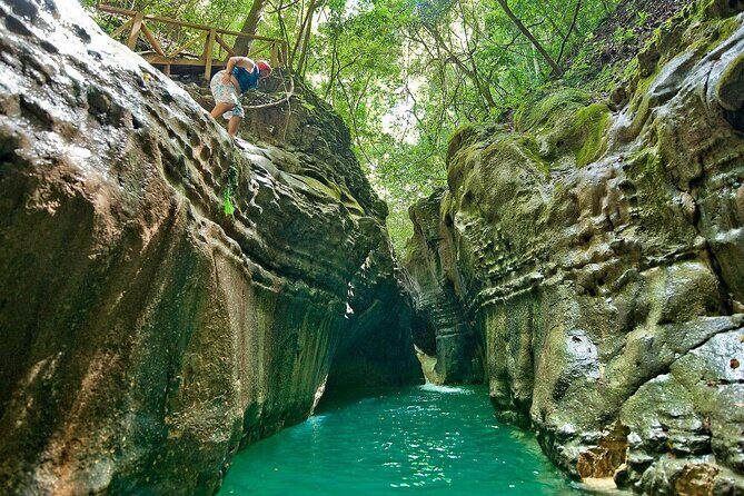 Damajagua Waterfalls Full of Half Day Adventure from Puerto Plata - Key Points