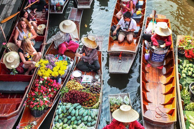 Damnern Saduak Floating Market, Grand Palace and Wat Phra Keo Tour from Bangkok - Authenticity, Comfort, and Convenience
