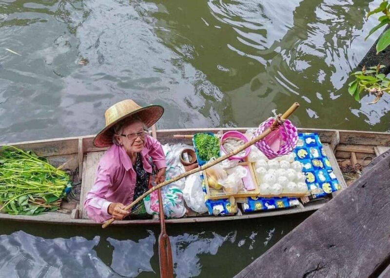 Damnoen Saduak Floating & Maeklong Train Market Day Tour - Key Points