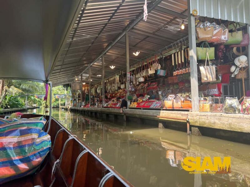 Damnoen Saduak Floating Market & River Kwai in Kanchanaburi - An Authentic Day in Central Thailand