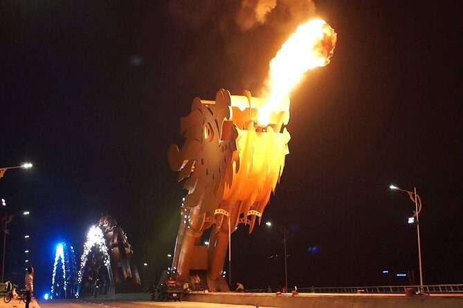 Danang Night City Tour with Aodai Lady Rider & Han River Cruise - Starting Point: Dragon Bridge