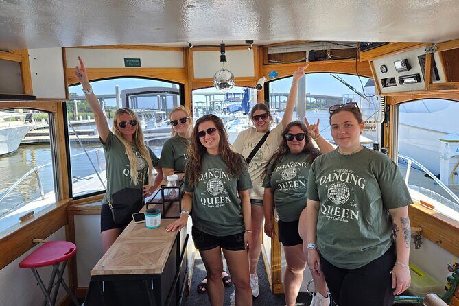 Dancin' Dolphin: 90-minute Booze Cruise for Up to 20 Guests - FAQs