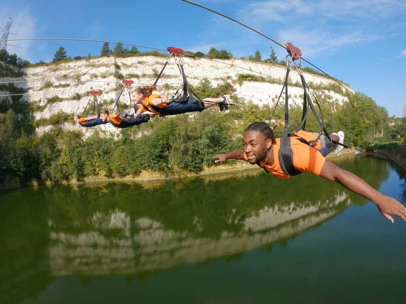 Dartford: Thrill & Chill Package- Ziplining & Lakeside Sauna - Dartford: Thrill & Chill Package – Ziplining & Lakeside Sauna