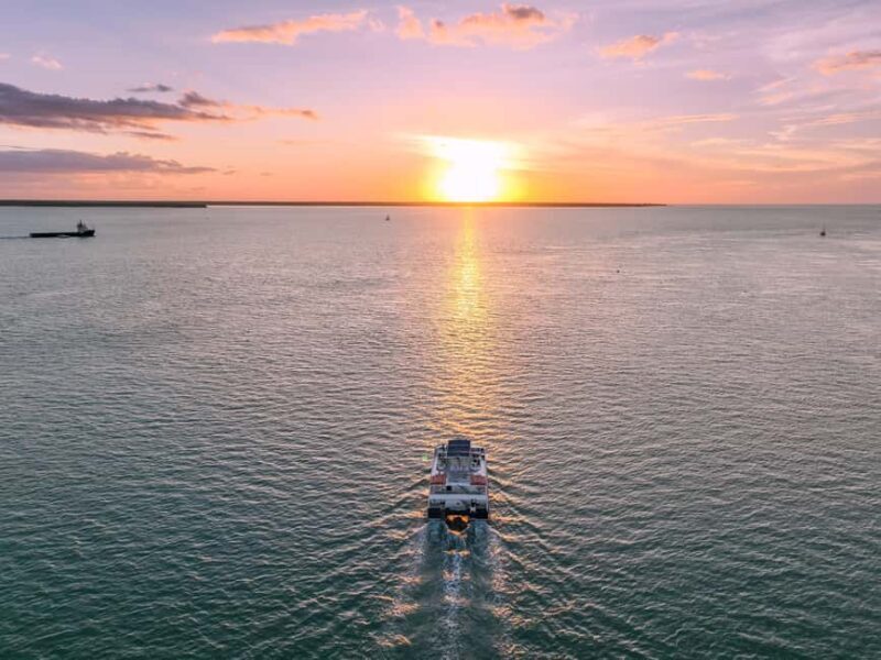 Darwin: Darwin Harbor Sunset Cruise with Buffet Dinner - The itinerary in detail