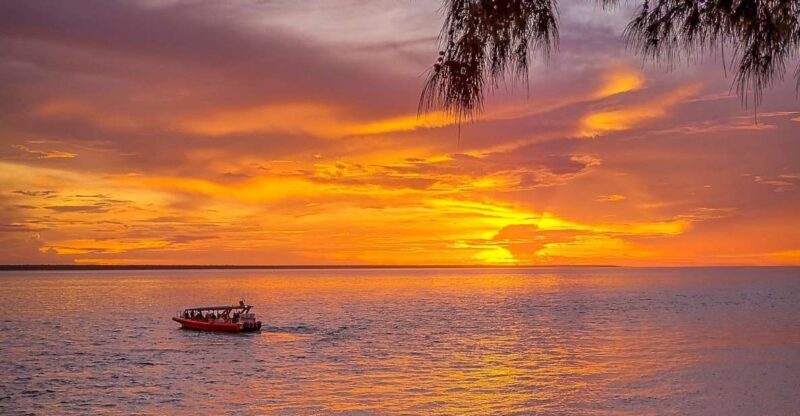 Darwin: Sunset Harbour Cruise with Fish and Chips Dinner - Key Points: