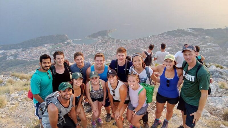 Dawn on the top of Biokovo - Key Points