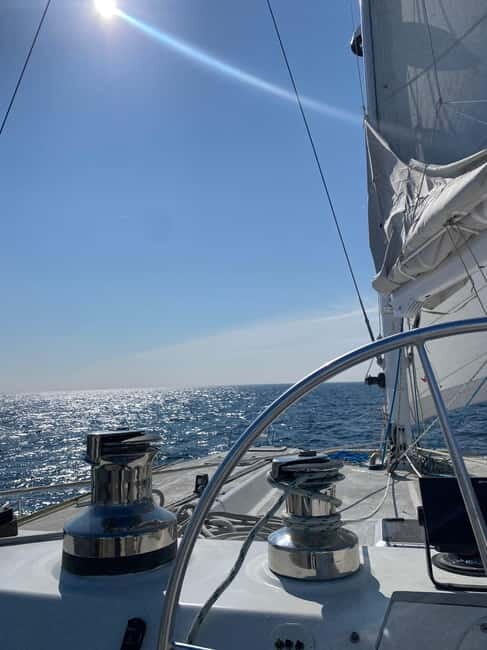 Day cruise on a maxi-catamaran in Quiberon Bay - Exploring the Island