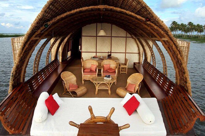 Day Cruise with South Indian Lunch on the Kerala Backwaters & Private Transfer - Key Points