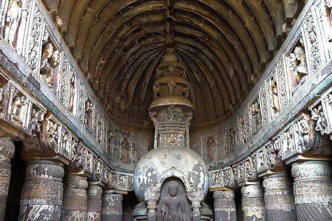 Day tour of Ajanta and Ellora caves from Aurangabad - Key Points