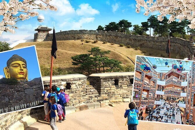 Day Tour of Suwon Hwaseong Fortress Starfield Waujeongsa Temple - Key Points