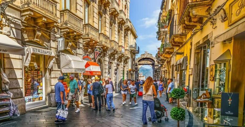 Day Tour To Etna Volcano, Winery and Taormina from Catania - Key Points