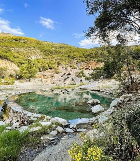 Day Tour to Permet Thermal Baths and Langarica Canyon - Key Points