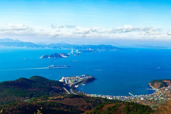 Day trip to beautiful Korean marine national park, Hallyeohaesang - Key Points