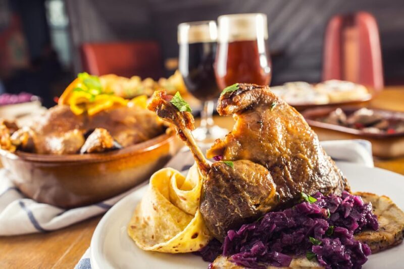 Day trip to Pilsner Urquell brewery and Bohemian glassworks - Lunch at the Pilsner Restaurant