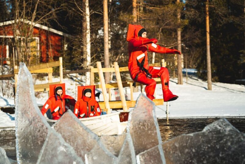 Daytime Ice Floating Rovaniemi, Frozen Lake Experience - What Is the Daytime Ice Floating Tour?