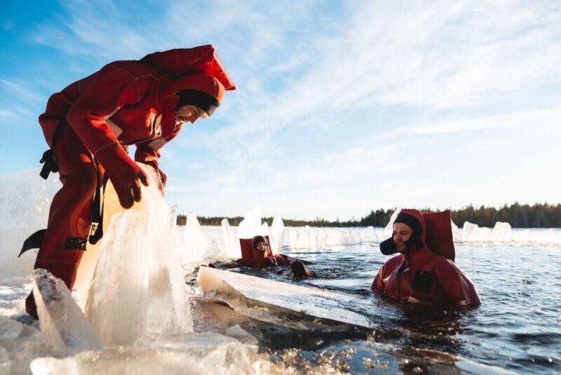 Daytime Ice Floating Rovaniemi, Frozen Lake Experience - Authenticity and Local Flavour