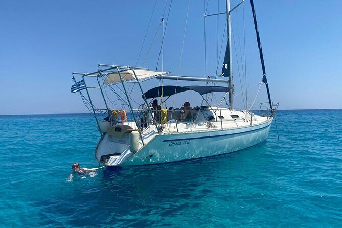 Daytour Sailboat with Lunch/drinks in Lindos area - Key Points
